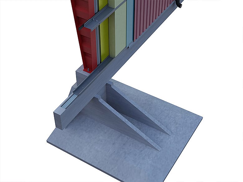 Anchoring in foundation - Borga